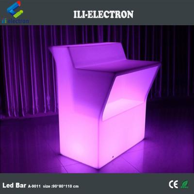 中国 outdoor plastic colorful led mobile bar 販売のため