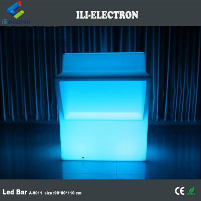 中国 outdoor plastic colorful led mobile bar 販売のため