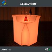 China Rechargeable plastic portable led bar table for sale