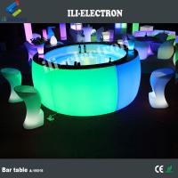 China waterproof led mobile bar counter with light for sale