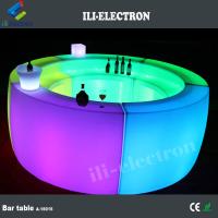 China waterproof led mobile bar counter with light for sale