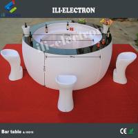 China waterproof led mobile bar counter with light for sale