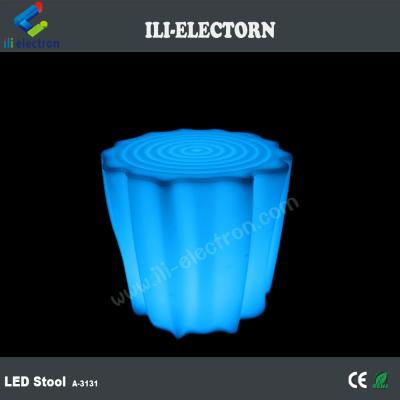 Cina Stylish Muti-Color RGB  Illuminated LED Glowing Stool Waterproof IP65 in vendita