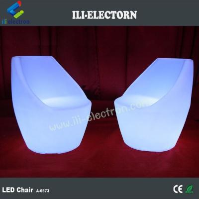 Cina muti-color shining portable rechargeable illuminated LED party chair in vendita