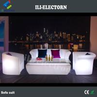 China Rechargeable plastic lighting sofa for sale