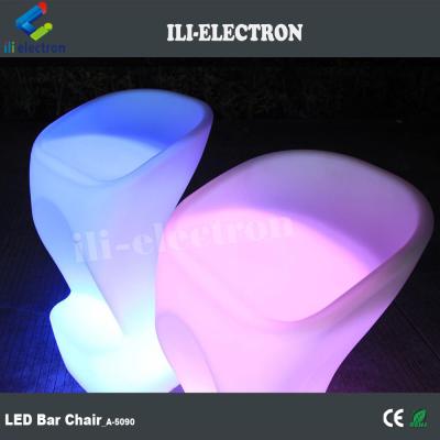 Cina RGB colorful modern led bar chairs in vendita