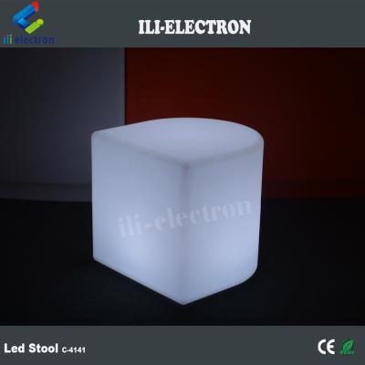 Cina shining rechargeable plastic led light up chairs in vendita