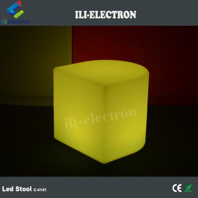 Cina shining rechargeable plastic led light up chairs in vendita