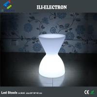 China Remote control plastic led bar stools for sale