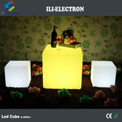 China Afstandsbediening LED Cube Nachtlicht Verlicht Rgb Kleurveranderend Batterij Oplaadbaar Te koop