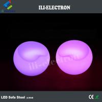 China plastic LED bar chair glow stool for sale