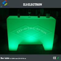 China stylish lighting small portable bar table for outdoor using for sale