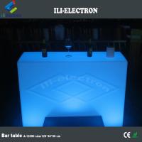 China stylish lighting small portable bar table for outdoor using for sale