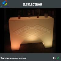 China stylish lighting small portable bar table for outdoor using for sale