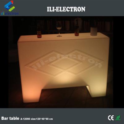 中国 stylish lighting small portable bar table for outdoor using 販売のため