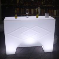 China stylish lighting small portable bar table for outdoor using for sale