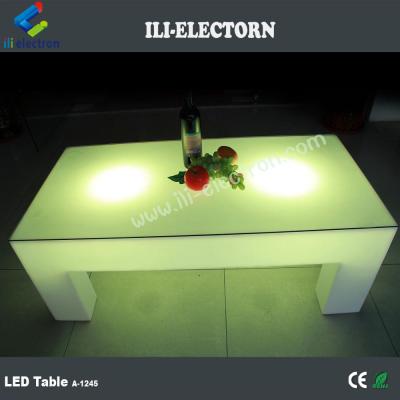Cina RGB remote control square led glowing table for nightclub /party patio/ KTV/ lobby in vendita