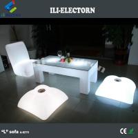 China portable Outdoor patio square mini lighting table for sale