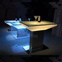 China LED party rechargeable led coffee table for sale