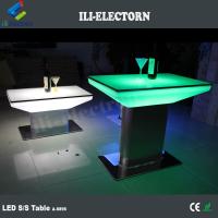 China LED party rechargeable led coffee table for sale