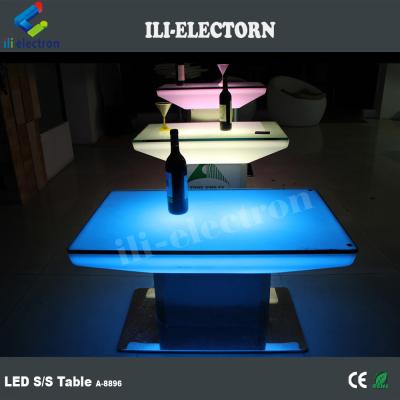 Cina LED party rechargeable led coffee table in vendita