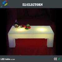 China garden illuminated led table for sale