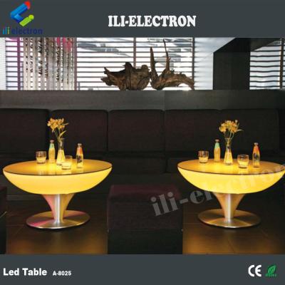 Cina Factory Cheap Price Bar Furniture LED Illuminated Bar Table in vendita