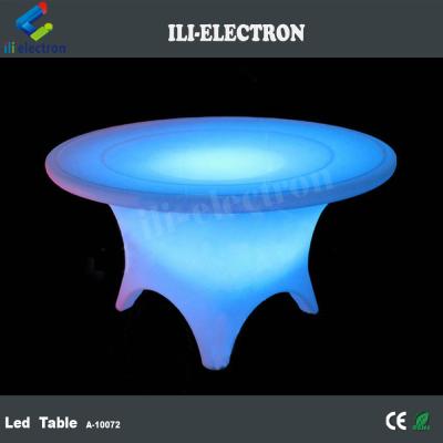 Cina ILI lighting furniture LED Round Banquet Tables in vendita