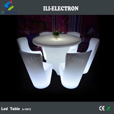 Cina ILI lighting furniture LED Round Banquet Tables in vendita