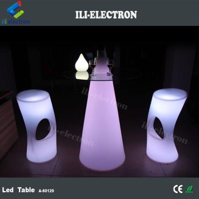 Cina color changing plastic Vertebral lighting table in vendita