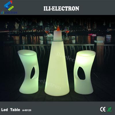 Cina color changing plastic Vertebral lighting table in vendita