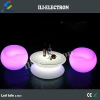 China LED Lights Bar Round Table for sale