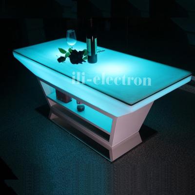 Cina Luminous plastic led lighting furniture in vendita