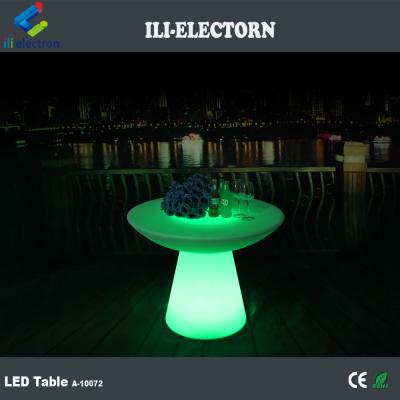 Cina Modern remote control PE plastic led luminous table in vendita