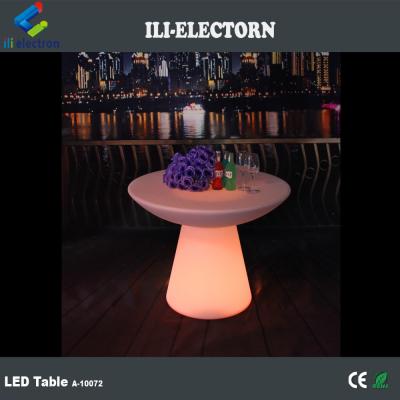 Cina Modern remote control PE plastic led luminous table in vendita