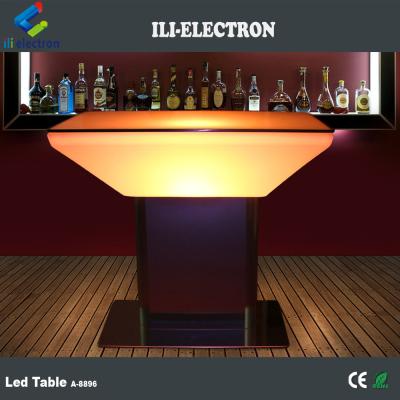 Cina Commerciale quadrato Glowing Bar Table RGB telecomando con certificazione CE in vendita