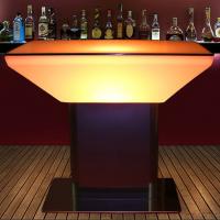China Rechargeable plastic led bar table for sale