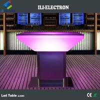 China Rechargeable plastic led bar table for sale
