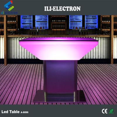 Cina Rechargeable plastic led bar table in vendita