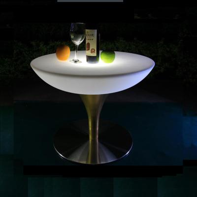 Cina glow table /led bar table / led cocktail table in vendita