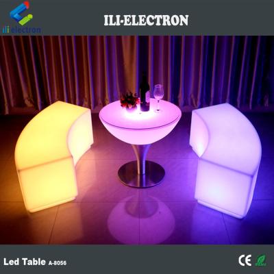 Cina glow table /led bar table / led cocktail table in vendita