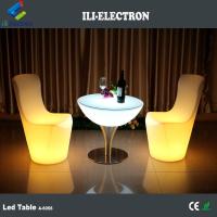 China glow table /led bar table / led cocktail table for sale