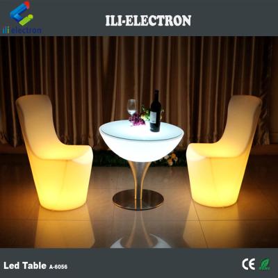 Cina glow table /led bar table / led cocktail table in vendita