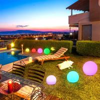 China Remote Control Luminous Globe Glow Ball Light 3W Energy Saving for sale