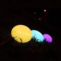China Remote Control Luminous Globe Glow Ball Light 3W Energy Saving for sale