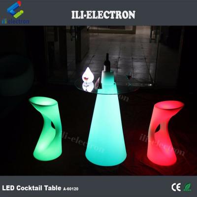 Cina Colorati LED illuminano tavoli da cocktail ricaricabili per le feste in vendita