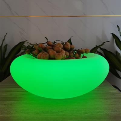 Cina SMD 5050 LED Fruit Bowl ricaricabile 16 cambi di colore per la festa in vendita