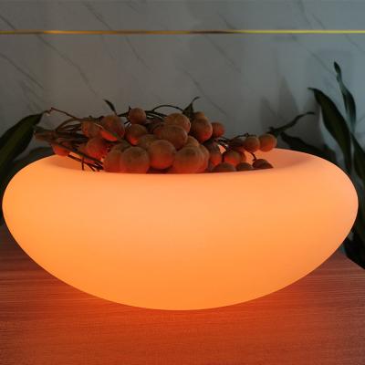 Cina SMD 5050 LED Fruit Bowl ricaricabile 16 cambi di colore per la festa in vendita