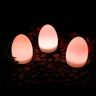 Cina Decorazione per San Valentino Lampada da tavolo a forma di uovo con telecomando ricaricabile in vendita