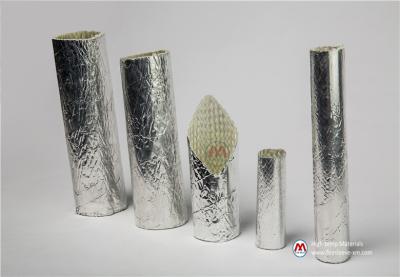 China XM Reflective Aluminum Foil Coated Fiberglass Sleeve for sale